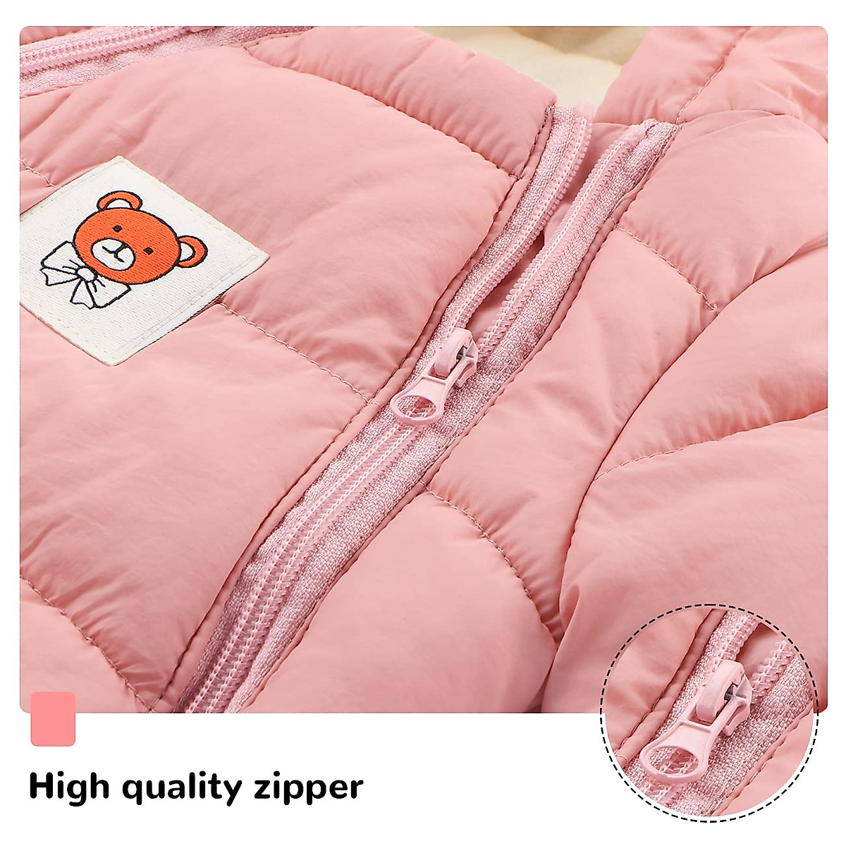 Fumdonnie Infant Snowsuit Toddler Winter Coat Baby Girl Clothes Warm Jacket 6-9 9-12 Month