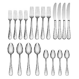 Oneida Piper 45 Piece, Service for 8 Flatware Set, 45PC FW, NO COLOR