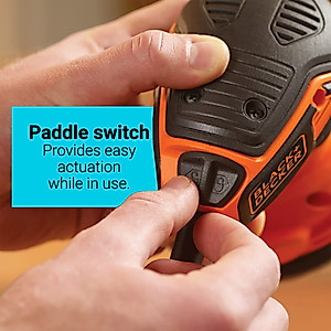 BLACK+DECKER 2.4 Amp 5 in. Electric Random Orbit Sander (BDERO600)