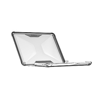 URBAN ARMOR GEAR UAG Designed for Dell Latitude 3120 Case, 11-inch (2-in-1) Laptop for Education - Shock Absorbing, Heavy Duty, Rugged Lightweight Drop Protective Cover, Armor Shell Transparent Ice