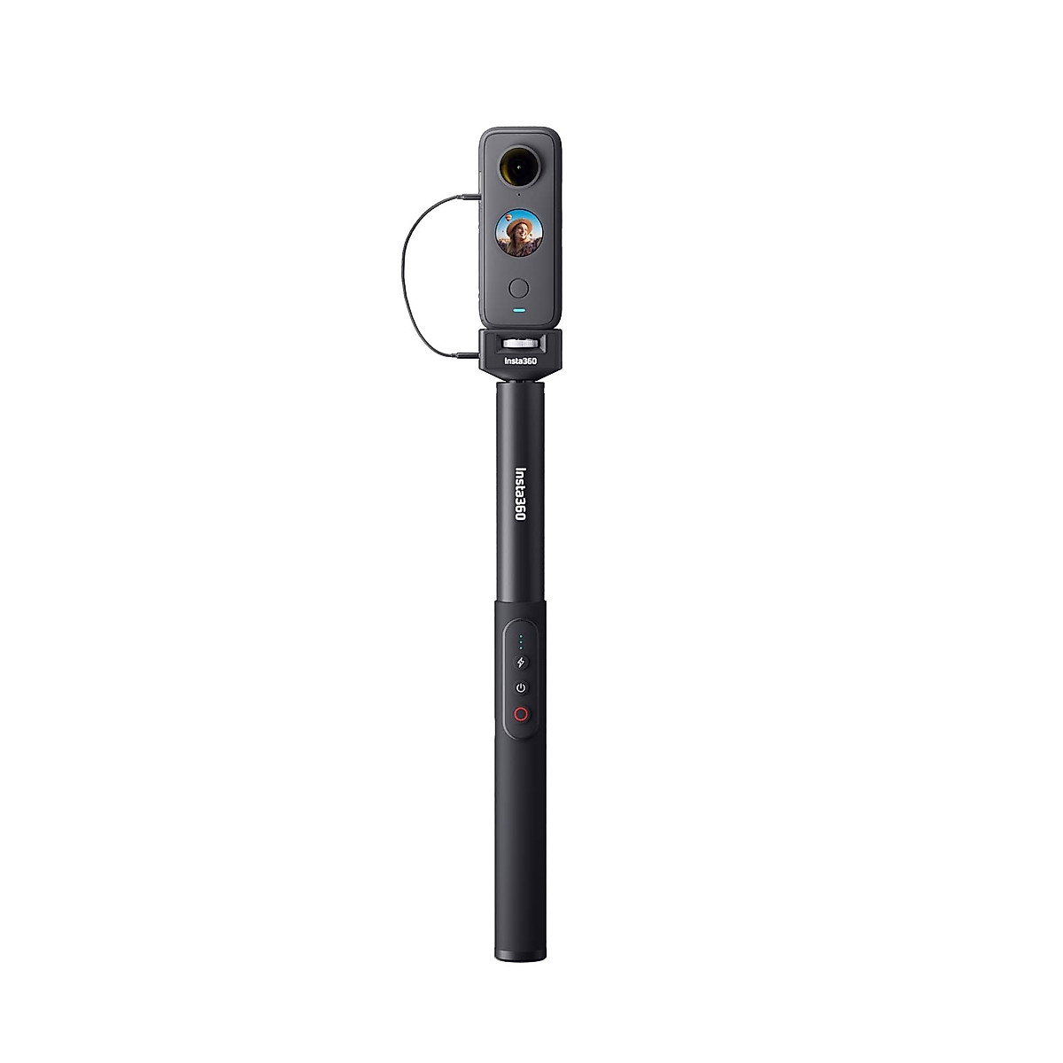 Insta360 - Power Selfie Stick, for X4, GO 3S, Ace Pro, Ace, GO 3, X3, ONE RS 1-Inch 360 Edition, ONE RS (4K/Twin), ONE X2, ONE R