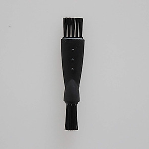 5 Pieces General Shaver Cleaning Brushes Replacement Double Ended Electric Shaver Razor Cleaning Brushes Black