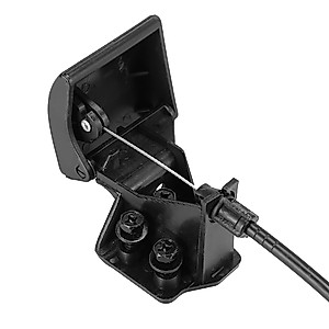 X AUTOHAUX Front Hood Release Cable Handle Assembly for Jeep Grand Cherokee WK 2005-2010 for Jeep Commander XK 2006-2010 Replace 55394495AB 55394495AC