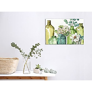 Artmaple Paint by Number for Adults Beginner Kids, Ideal Gift Choice for Birthday,Anniversary or Any Festival. DIY Acrylic for Decor Canvas Roll (16x24, Flowers in Glass Bottles)