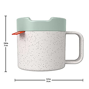 Fisher-Price Baby Toy Rattle A-Latte Coffee Cup Teether for Infant Sensory Play Ages 3+ Months