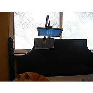 MagicHold Ergonomic Design Stand Holder Mount Compatible with Ipad Pro 12.9 Inch Ipad Air Ipad Mini Tablet 5 to 13 inch,360 Degree Swivels