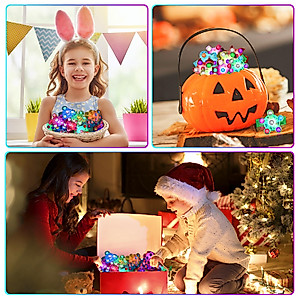 BSTCRAFT 22 Pack LED Light Up Fidget Spinner Bracelets, Glow in The Dark Party Supplies Party Favors for Kids Lights Up Bracelet Goodie Bag Filler Fidget Toy Treasure Box Gifts Birthday Christmas