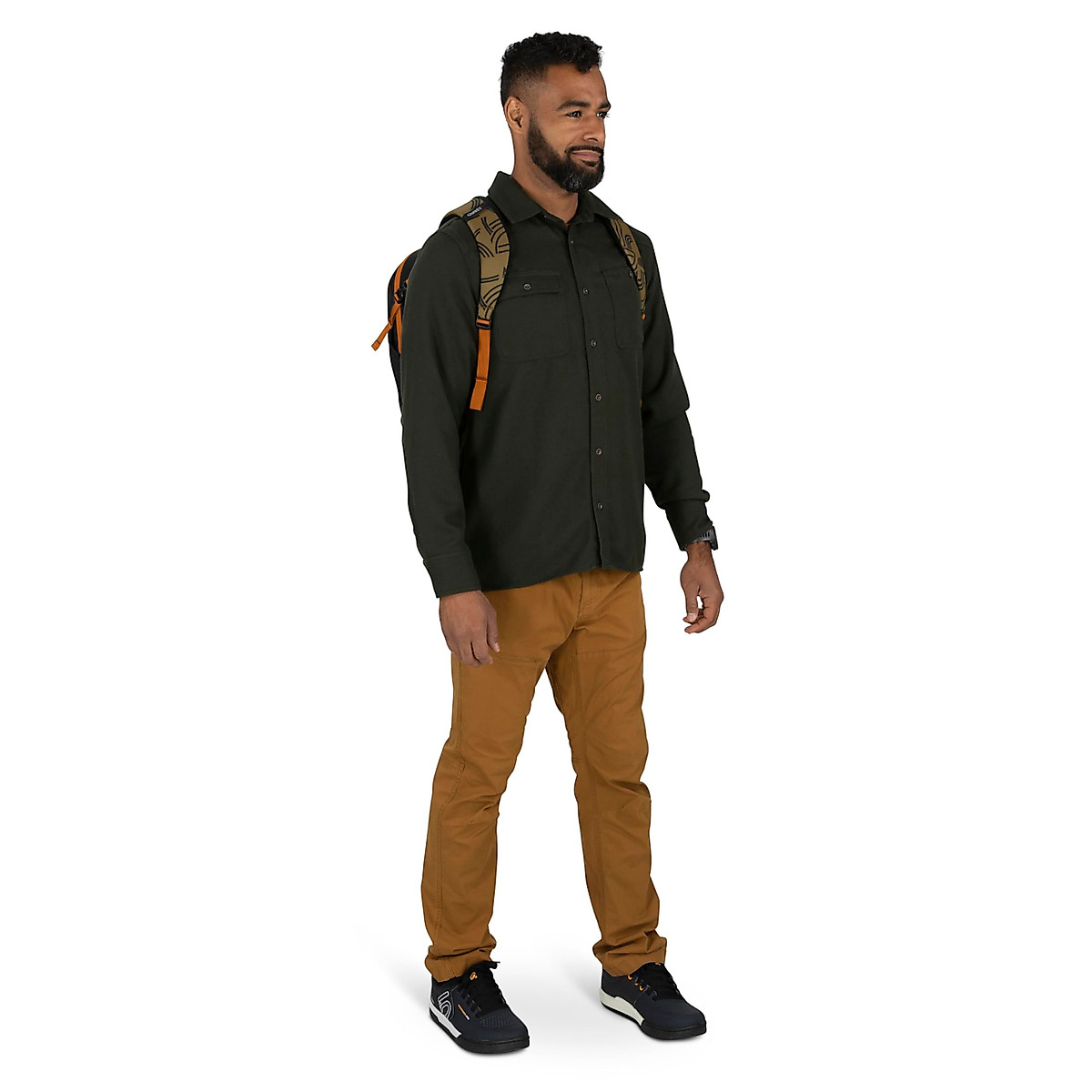 Osprey Axis Laptop Backpack, Tungsten Grey/Muted Space Blue