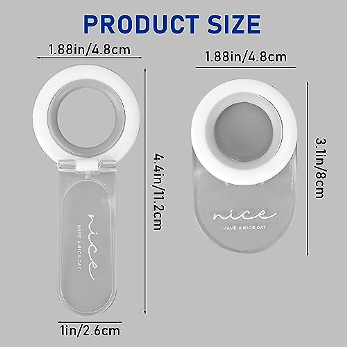 Toilet Lid Lifter Toilet Seat Handle Lid Lifter Handle Toilet Seat Lifter Handle Toilet Lid Cover Toilet Lid Lifting Device Toilets for Bathrooms Toilet Lid Carrying Handle Set(clear)