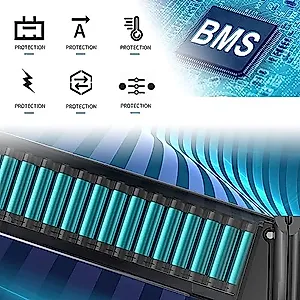 HJGHY 36 Volt E-Bike Pedelec Battery 36V 18Ah 20.3Ah Lithium Ion Electric Bike Battery Pack Replacement Battery Frog Shape Battery with BMS,36v,18Ah