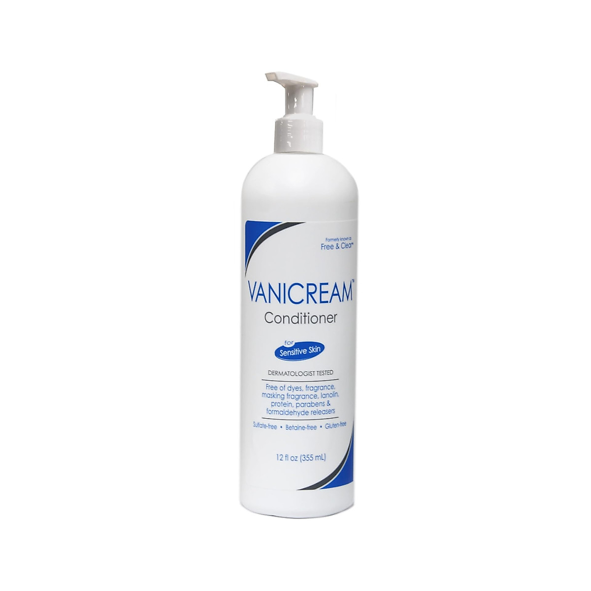 Vanicream Hair Conditioner, Unscented 12 Oz. (Pack of 3)