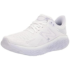 New Balance Women's Fresh Foam X 1080 V12 Running Shoe, White/Libra/Violet Haze, 8.5