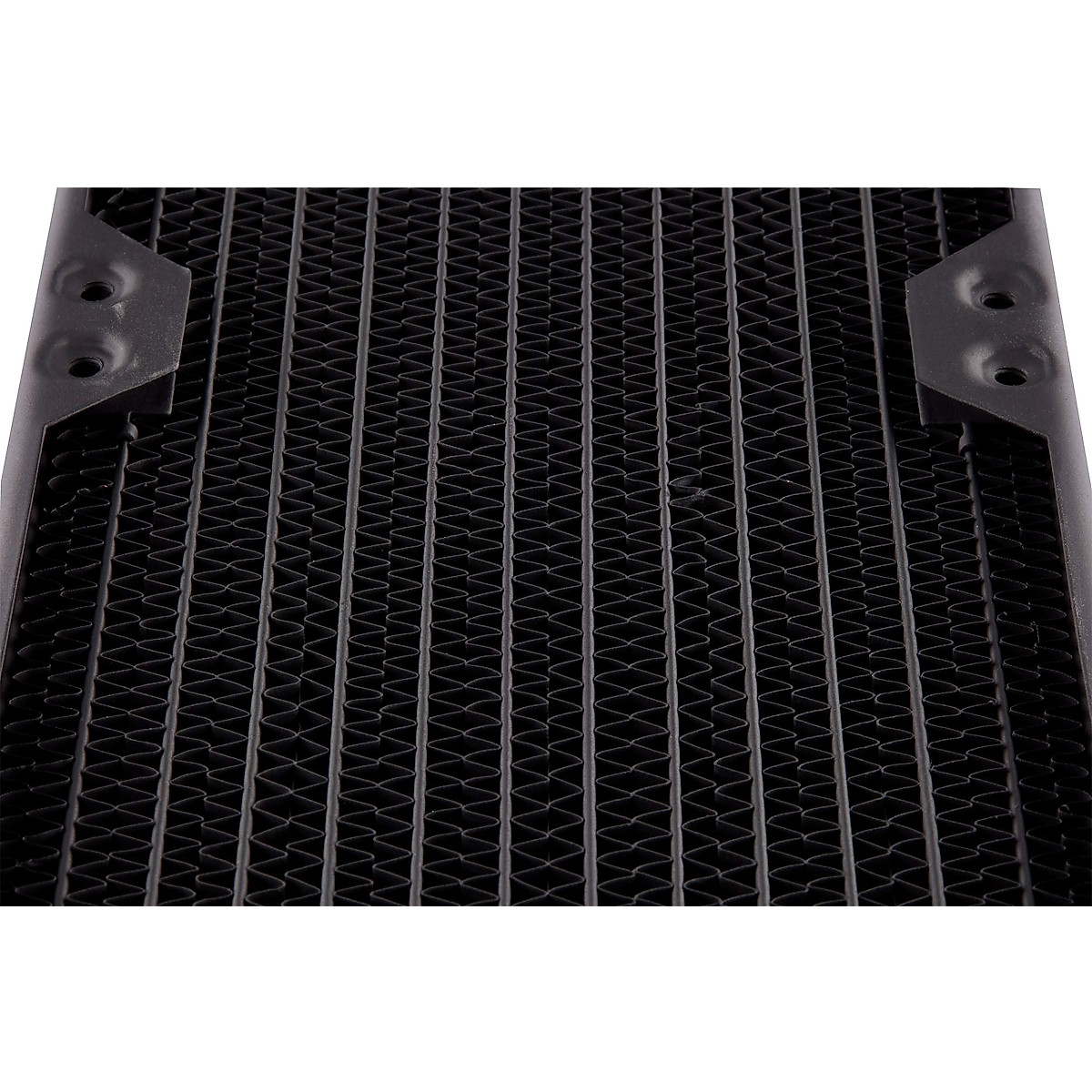 CORSAIR Hydro X Series XR5 280 mm Water Cooling Radiator (Dual 140 mm Fan Mounts, Easy Installation, Premium Copper Construction, Polyurethane Coating, Integrated Fan Screw Guides) Black