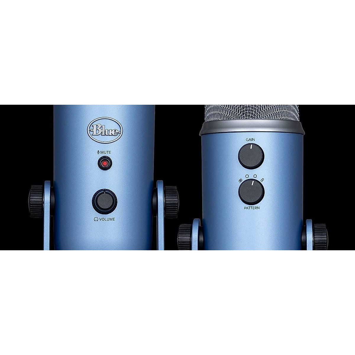 Blue Yeti USB Microphone -10 Year Anniversary Edition, Sunset Sky, with Custom Finish & Multiple Pickup Patterns, 988-000402-CR (Renewed)