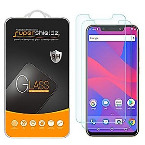 Supershieldz (2 Pack) Designed for BLU Vivo XL4 Tempered Glass Screen Protector, Anti Scratch, Bubble Free