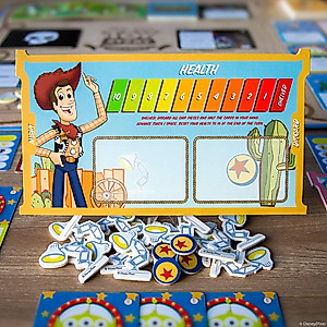 Disney Pixar Toy Story Cooperative Deck-Building Game | Family Board Game Featuring Characters and Artwork from Toy Story Movies and Short Films | Officially Licensed Disney Pixar Merchandise