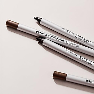Wunder2 SUPER-STAY LINER Makeup Eyeliner Pencil (Essential Brown Matte) Long Lasting Waterproof Eye Liner