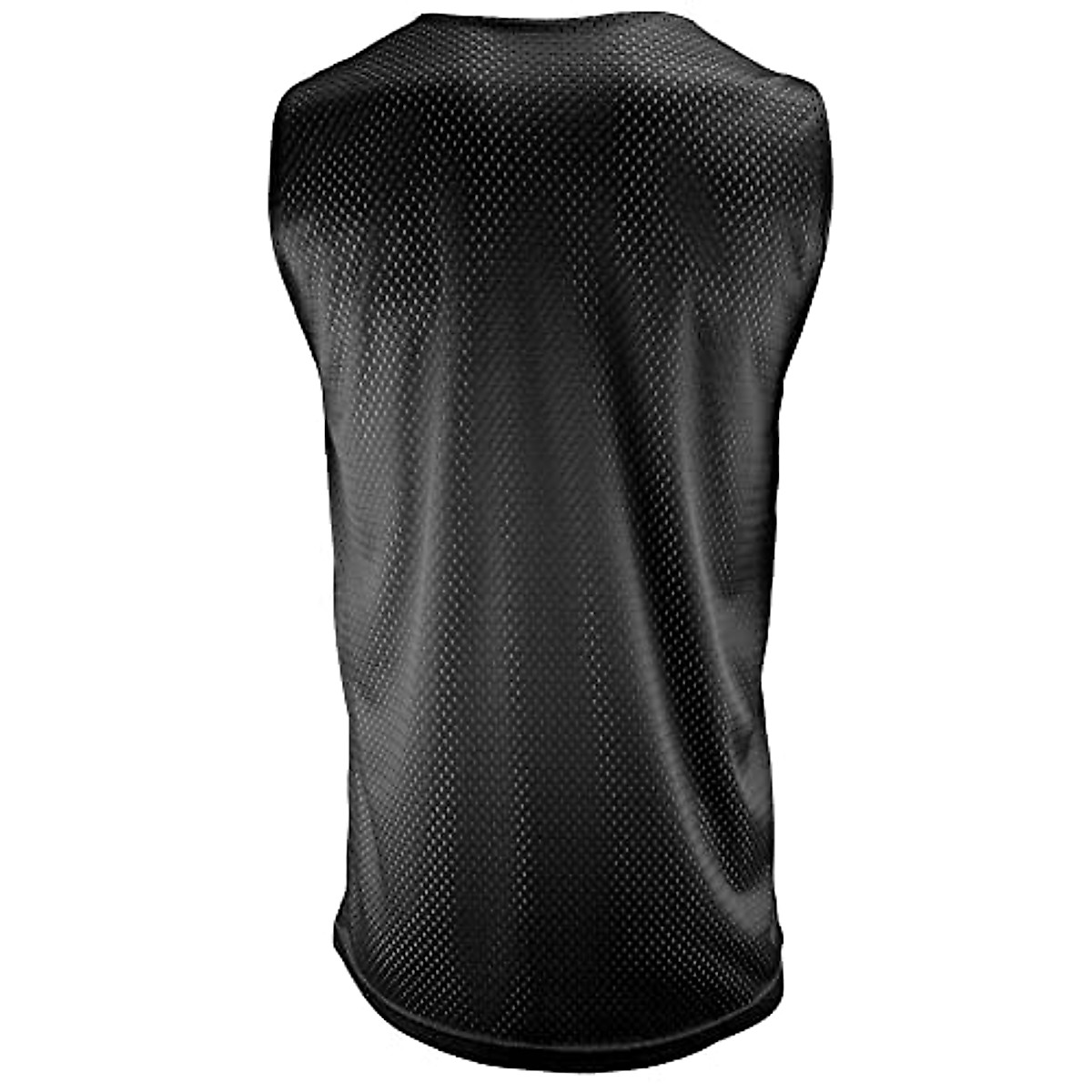 Epic Youth Full-Court 2-Layer Reversible Tank Top Black Basketball Jerseys S