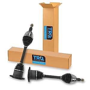 TRQ Front CV Axle Shaft Assembly Pair 2pc Compatible with Silverado Tahoe Suburban Yukon