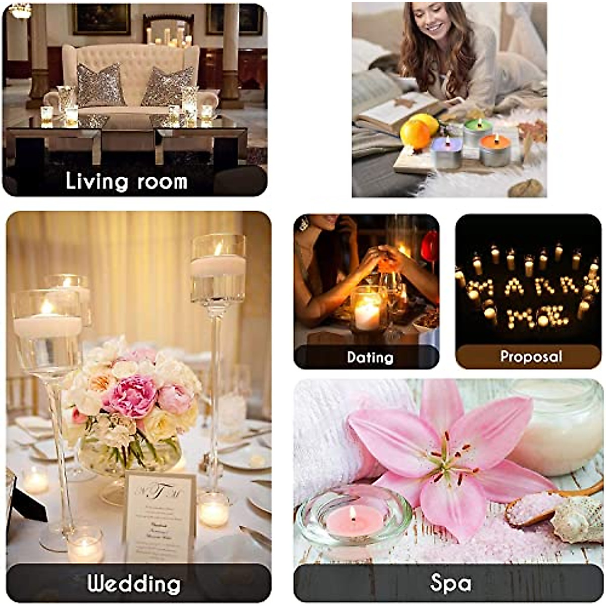 PXBBZDQ Wood Candle Wicks,0.5 X5.9 Inch Wooden Candle Wick,100 pcs Crackling Wood Wicks for Candles,Wood Wicks for Candles Making, （DIM.-.030-.500-6）-（50 Sets）