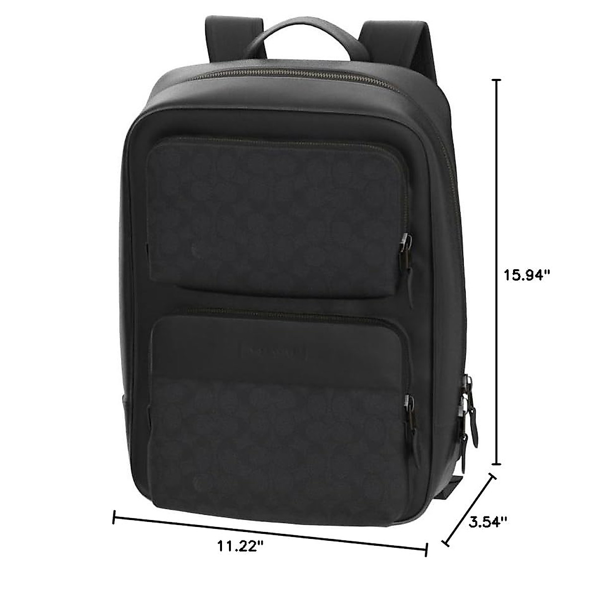 COACH Signature Gotham Backpack Ji/Charcoal/Black One Size