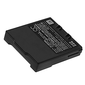 CS Replacement Battery for Zebra WR50, WS50, WS5000, WS5001, WS5001-0B2J3020ENA, WS5001-0F2J3020ENA BT-000446A, BT-000446A-18 2400mAh / 9.24Wh Barcode Scanner