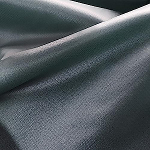 emma kites Wolf Gray 20D Ripstop Nylon Fabric Waterproof 1.2 oz Silnylon Silicone Coating Ultralight Tear Resistant for Tarp Tent Poncho Rainfly Pack Cover Stuff Gear Sack Pre-Cut 1 Yard (60"x36")