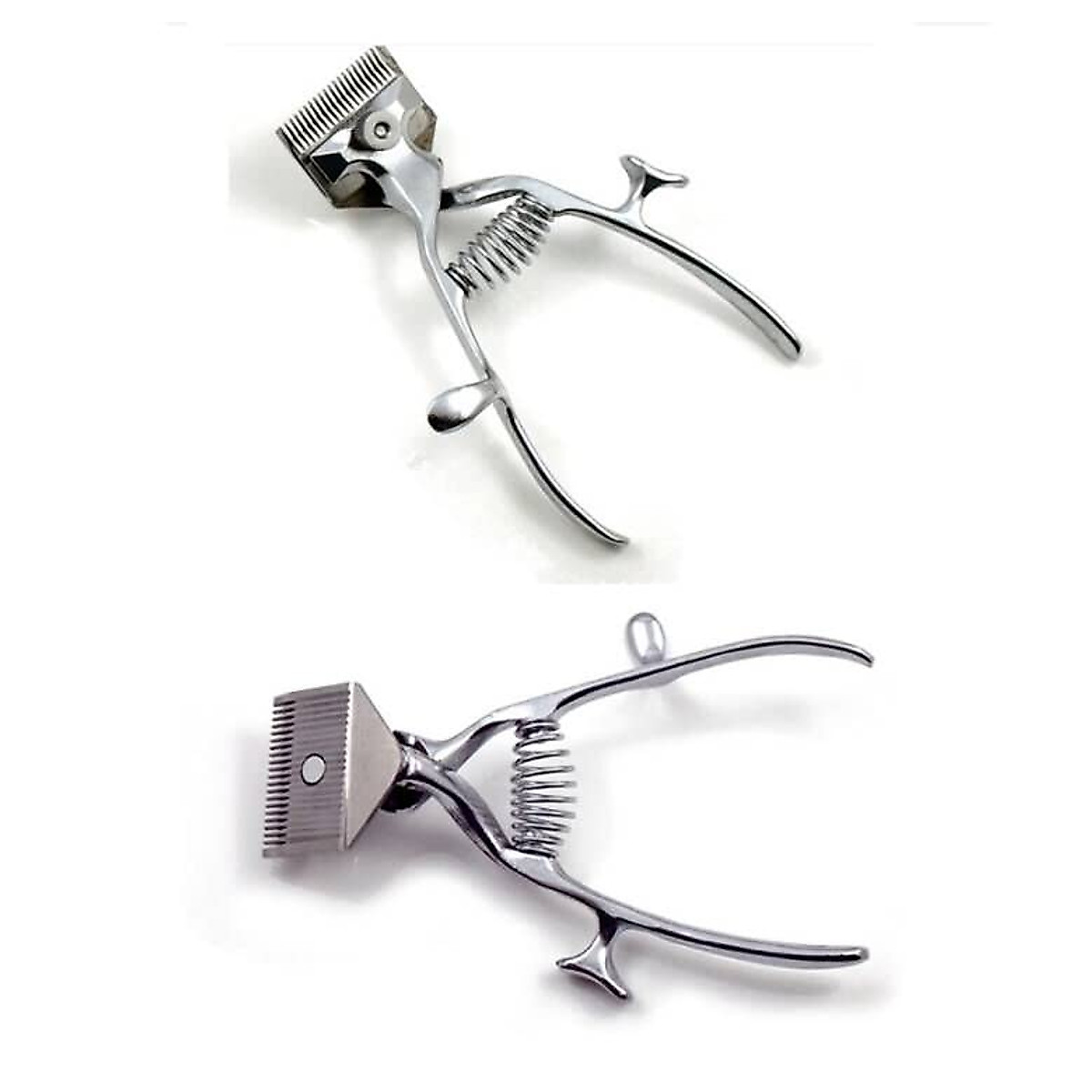 QWQ69 Barber Tools Hand Hair Clippers Manual Metal Portable Trimmer Cutter