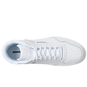 Reebok Women's Court Advance Bold High Sneaker, Footwear White/Footwear White/Footwear White, 9