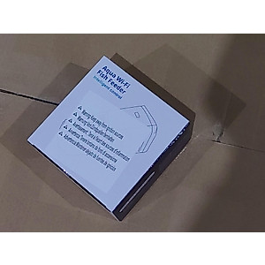 [Upgrade] WiFi Control Automatic Fish Feeder with APP Lychee Aquarium Automatic Fish Feeder, WiFi Control Auto Fish Food Dispenser for Home Office (Black)