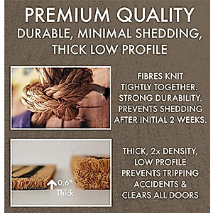 COCO MATS 'N MORE Funny Welcome Mat - SUP (18L x 30W) | Outside Door Mats to Keep Moisture Locked Out for a Clean Home