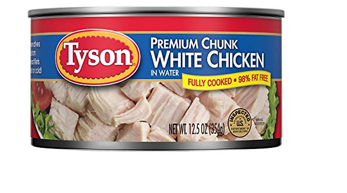 Tyson Premium Chunk White Chicken - 98% Fat Free 12.5oz Can
