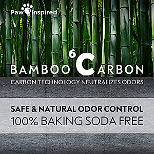 Paw Inspired Disposable Guinea Pig Cage Liners | Bamboo Charcoal Odor Controlling | Super Absorbent Liners Pee Pads for Ferrets, Rabbits, Hamsters, and Small Animals (34x24 (Critter Nation) -12 ct)