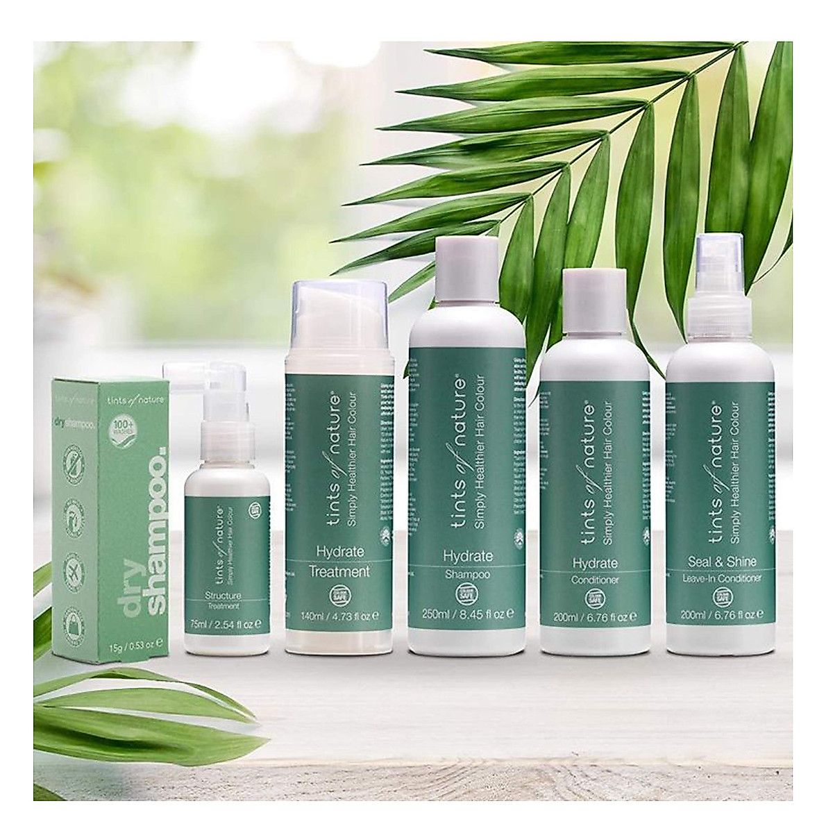 Tints of Nature Natural and Organic Hydrate Shampoo, Intensely Hydrating, Vegan, 1 x 250ml