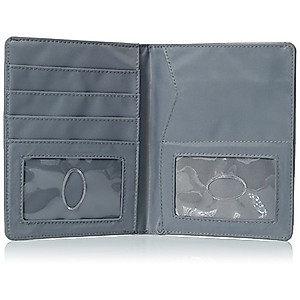 Big Skinny Leather Traveler Slim Wallet, Holds Up to 20 Cards and 4 Passports, Graphite