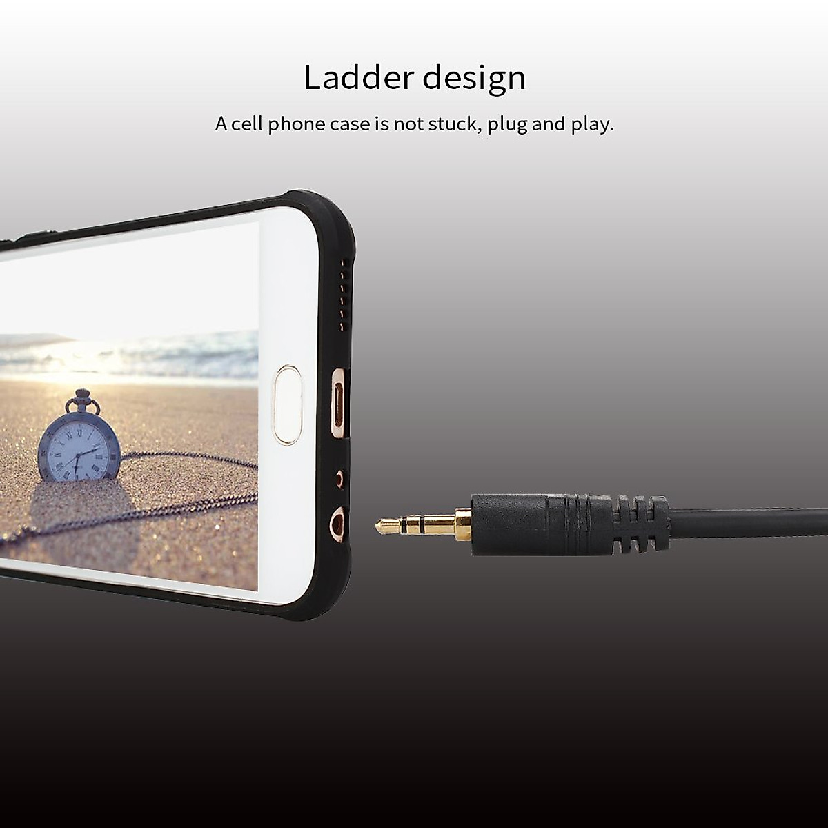 Kzeux 1/8 TRS to Dual 1/4 Audio Cable, 3.5mm TRS to 6.35mm Dual 1/4 TS Mono Y Splitter Audio Cable Adapter for SMA rtphone, Computer, Mixer, Amplifier Speaker, Home Stereo System (5FT)