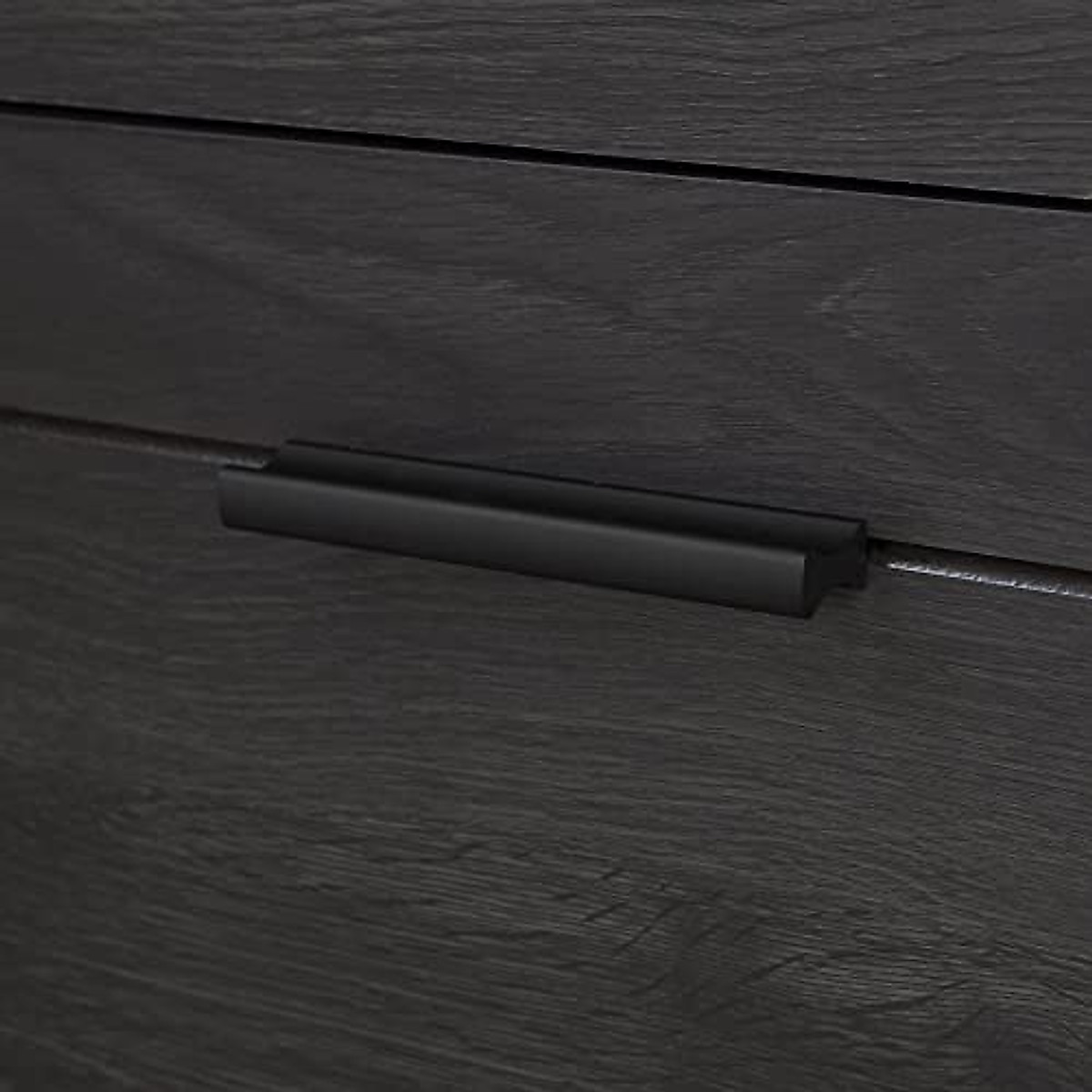 South Shore Fynn Nightstand with Cord Catcher, Gray Oak, 22.25 in x 16.5 in x 24.75 in (D x W x H)