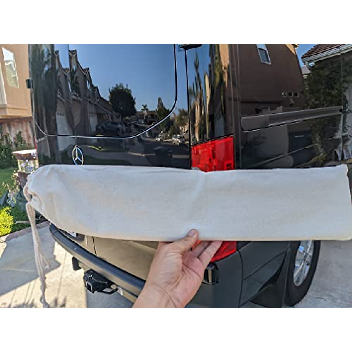 White Top Adventures Bug-out 2.0 Mercedes Sprinter Van window vent screen insert for 2007- Present. Sold as Sets