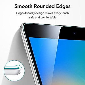 ESR for iPad 9th Generation Screen Protector, Tempered Glass Film with Easy Installation Frame for iPad 9/8/7 Gen (2021&2020&2019, 10.2 Inch), Scratch-Resistant, HD Clear, 2 Pack