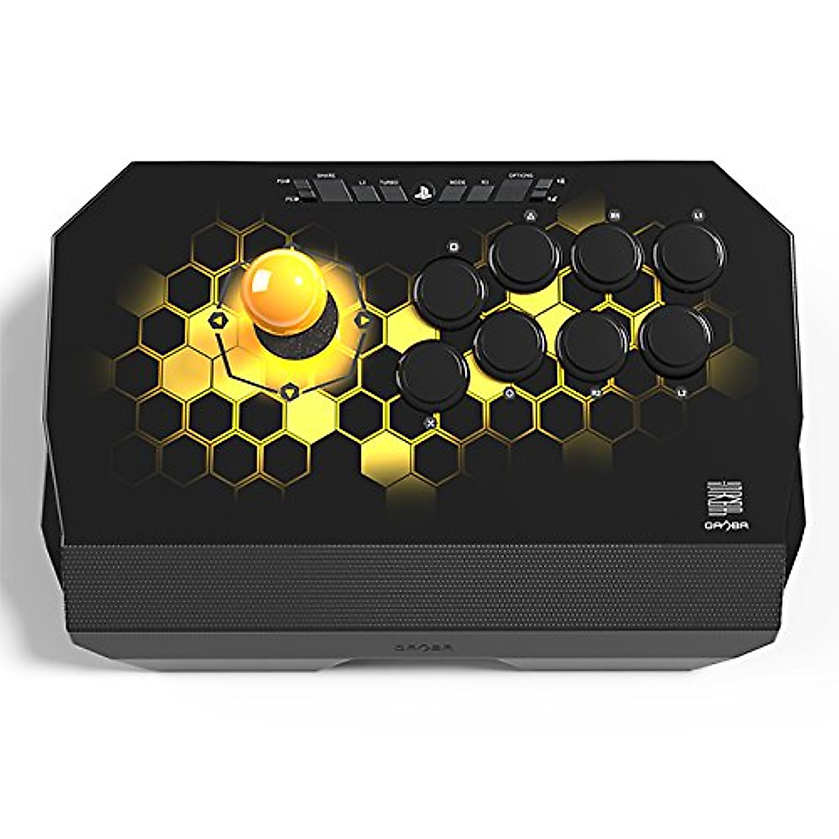 Qanba Drone Joystick for PlayStation 4 and PlayStation 3 and PC (Fighting Stick) Officially Licensed Sony Product