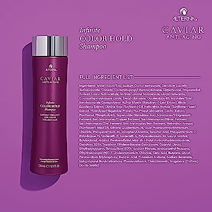 Alterna Caviar Anti-Aging Infinite Color Hold Shampoo and Conditioner Set, 8.5-Ounce (2-Pack)