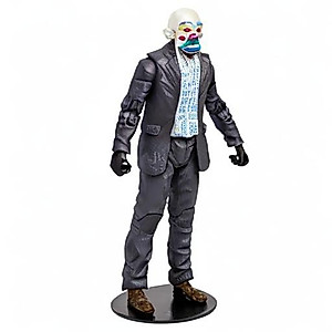 McFarlane Toys Batman The Dark Knight Trilogy The Joker Bank Robber Gold Label SDCC 2023 Exclusive Figure, Green