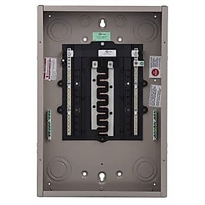 Eaton Electrical - CHP24B200X5 - Eaton CHP24B200X5 Load Center, Main Breaker, 200A, 120/240V, 1P, 22/44