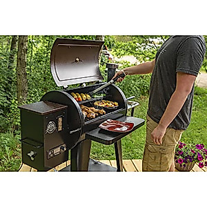 PIT BOSS 10514 PB820D3B Wood Pellet Grill, 820 Square Inches, Mahogany