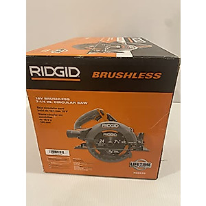 18V Brushless Cordless 7-1/4 in. Circular Saw, Black, Grey, Orange