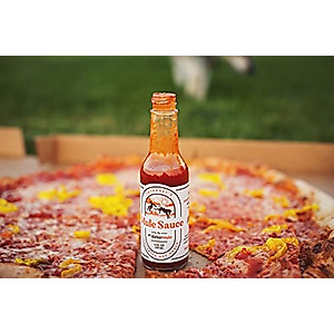 Mule Sauce - Hot sauce with Habanero, Yellow scotch bonnet and Bhut jolokia. (5 oz, 1)