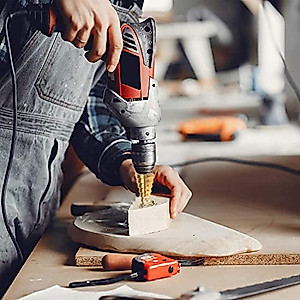 Utoolmart Step Drill Bit HSS 3mm to 13mm 11 Sizes Titanium Coated Straight Flutes Hex Shank for Metal Wood Plastic