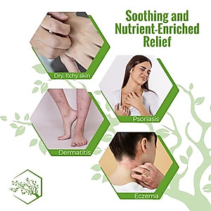 Wild Naturals Organic Body Wash – Moisturizing & Exfoliating Wash for Sensitive, Dry, Itchy Skin – Hydrating Hypoallergenic Body Wash for Men & Women