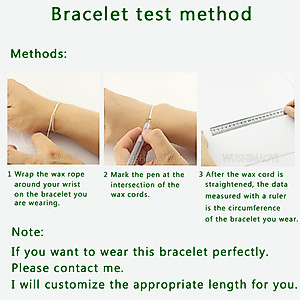 WUSHIMAOYI Triple Moon Goddess Bracelet Moon Goddess Jewelry Wiccan jewelry Moon Bracelet Braid Leather Bracelets