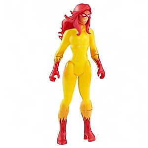 Marvel Legends Series 3.75-inch Retro 375 Collection Firestar Collectible Action Figure,Toys for Kids Ages 4 and Up